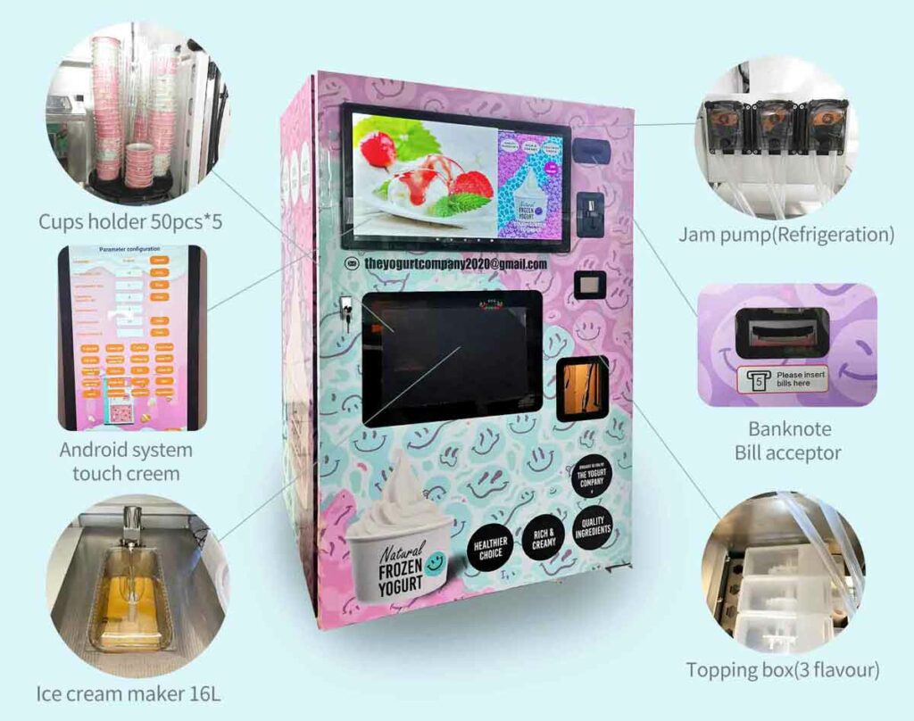 Coin Operated Ice Cream Vending Machine – konmaxgroup